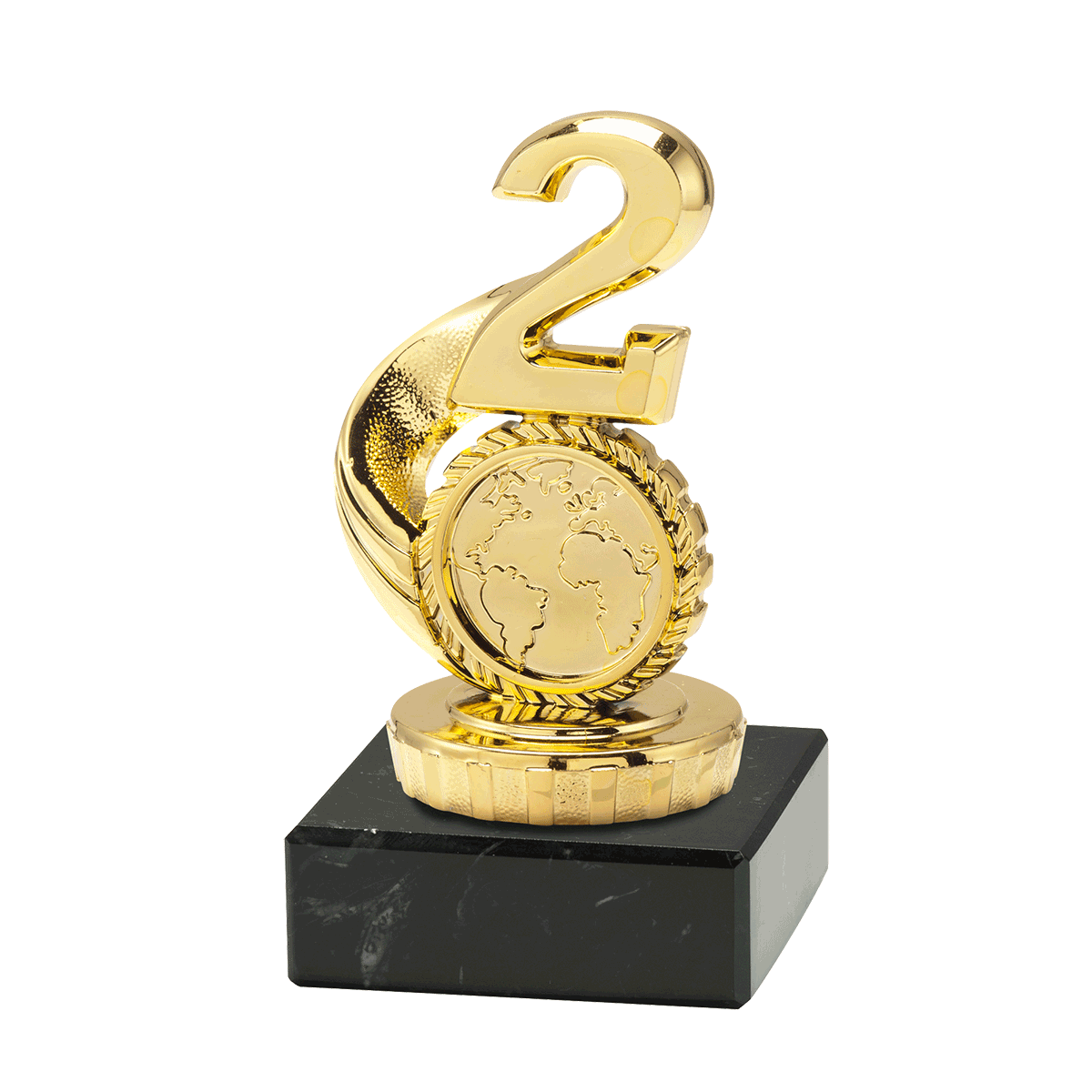 Gouden budget trofee 2e plaats 10 cm kopen? | Budgettrophy