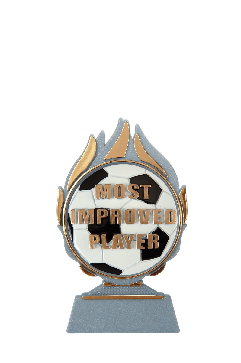 Flame trophy most improved player | Budgettrophy