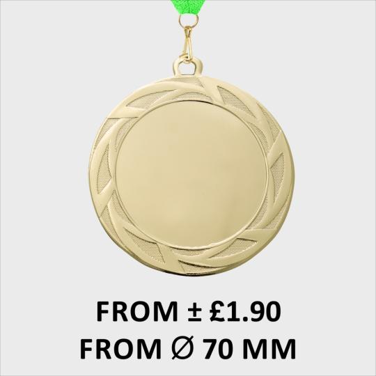 Order personalised medals online 🥇 | Budgettrophy